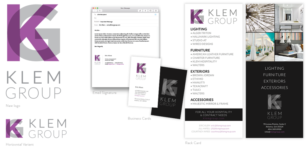 Klem Group Logo & Branding - Brandon D Hunt