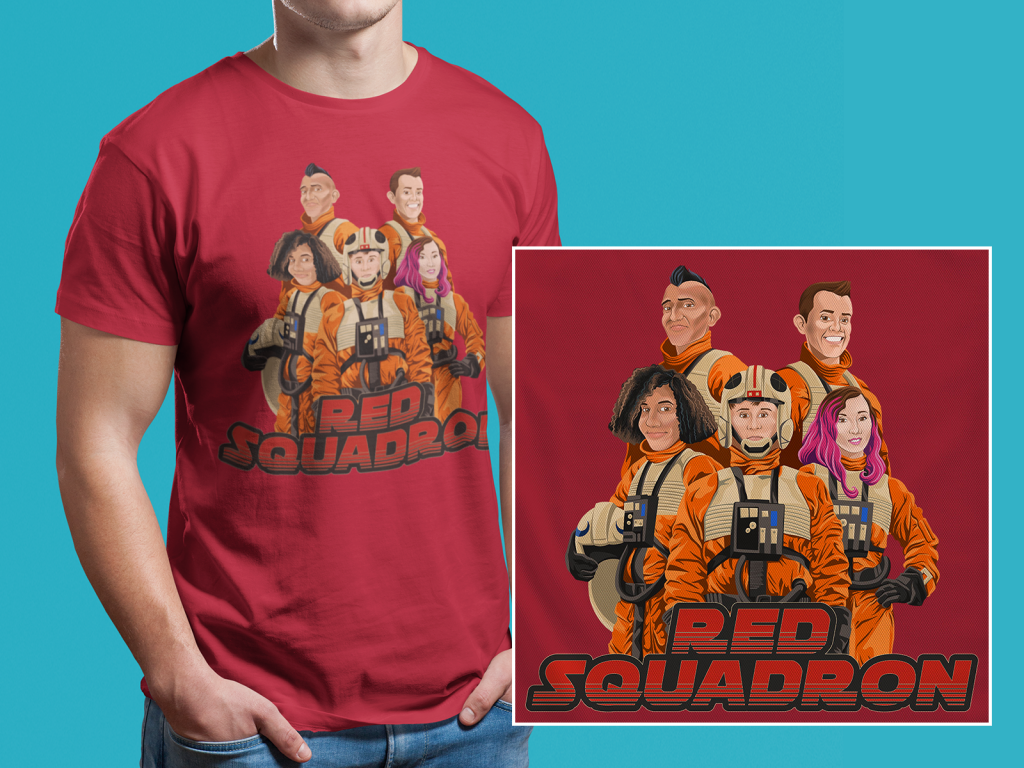 Red Squadron - Brandon D Hunt