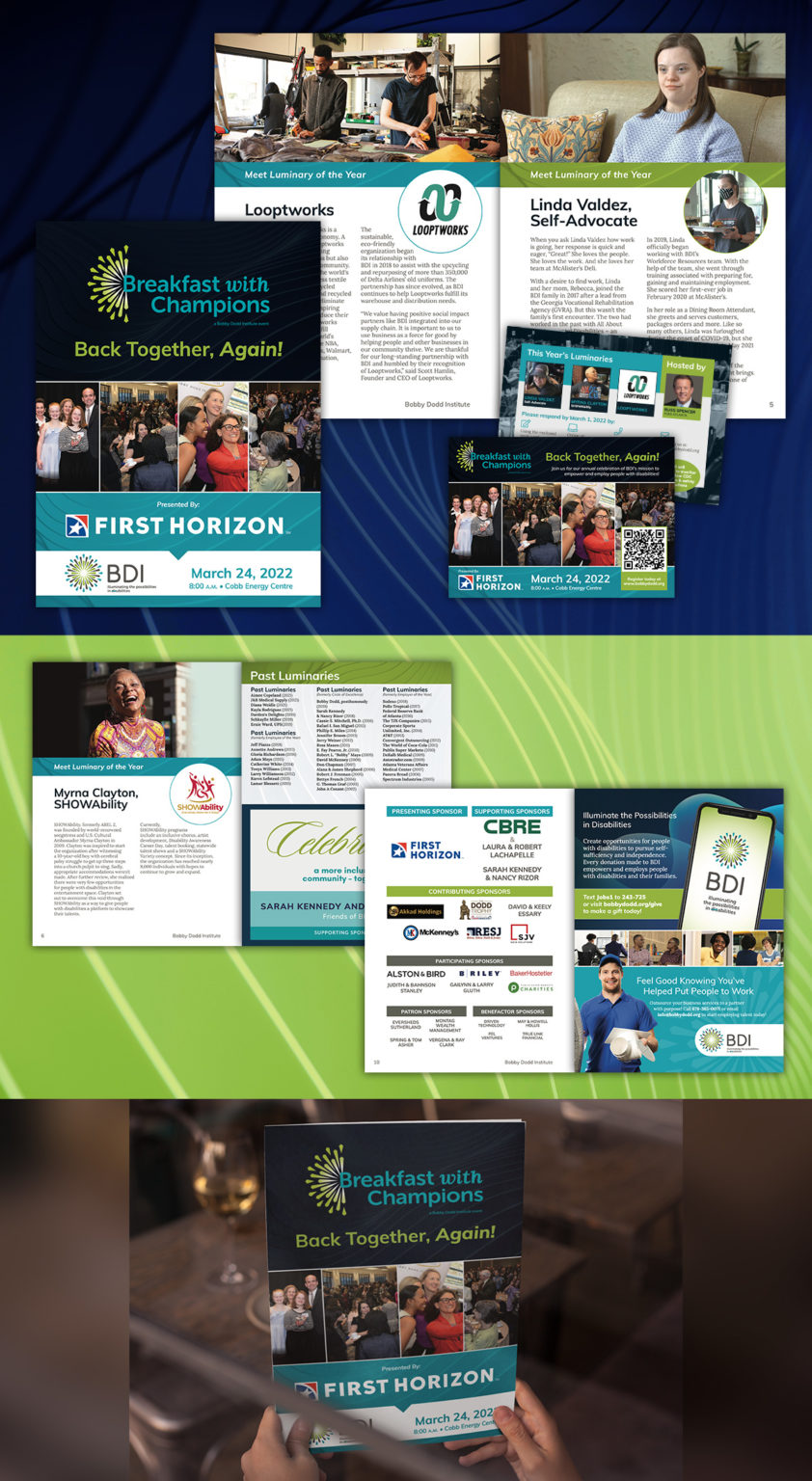 Bobby Dodd Institute 2022 Breakfast With Champions Program and Invite ...